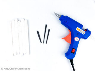 Adorable Craft Stick Olaf Craft for Kids