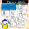 15 Amazing Artist Printables for Kids
