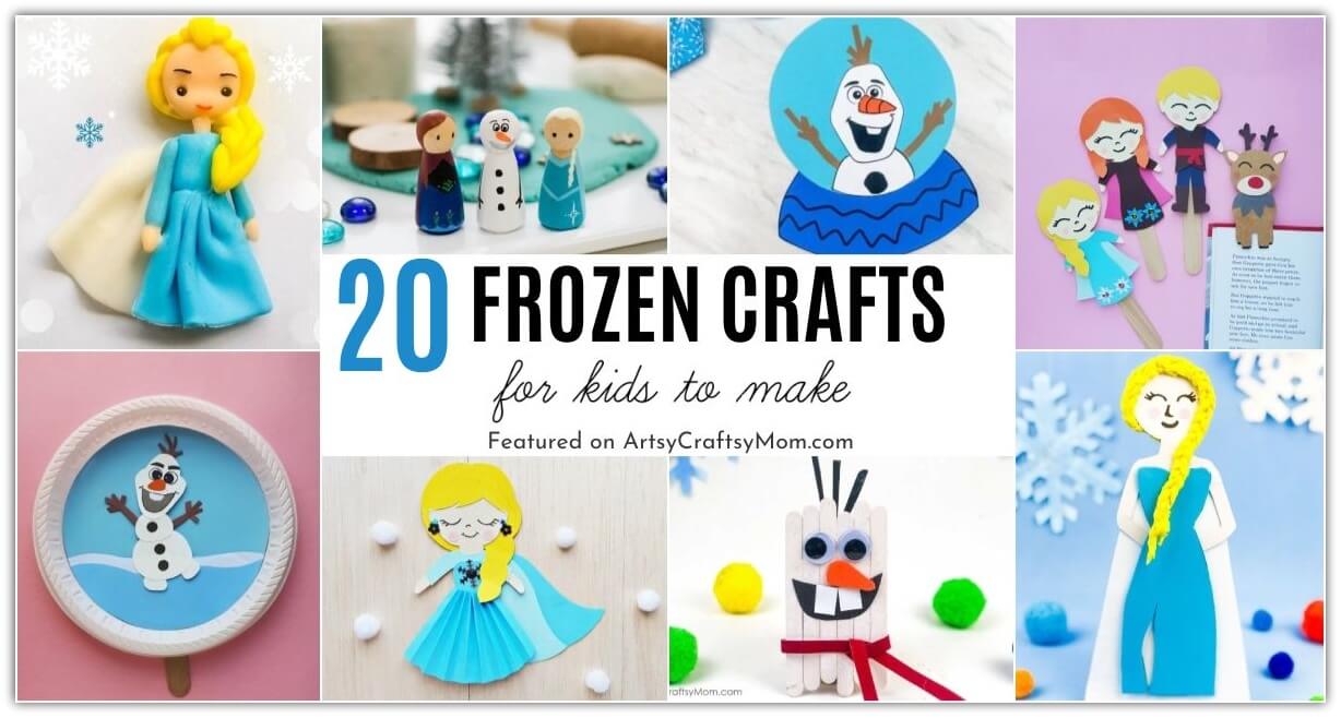 20 Fascinating Frozen Crafts for Kids