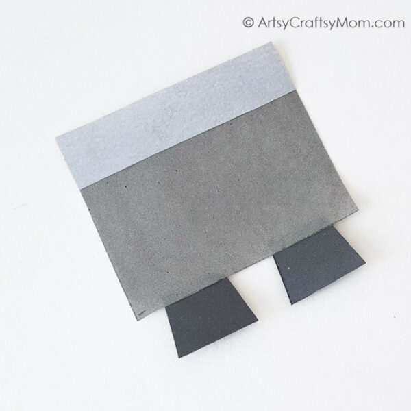 Adorable Paper Bag Love Robot Craft for Kids