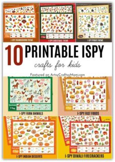 10 Bright and Colorful Printable ISpy Games for Kids