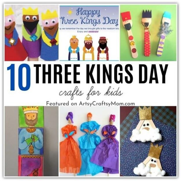 10 Easy and Fun Three Kings Day Crafts for Kids | DÍA DE REYES Crafts