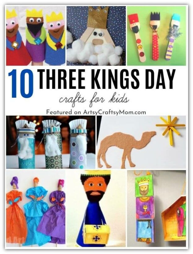 10 Easy and Fun Three Kings Day Crafts for Kids | DÍA DE REYES Crafts