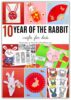 10 Beautiful Year of the Rabbit Crafts for Chinese New Year