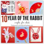 10 Beautiful Year of the Rabbit Crafts for Chinese New Year