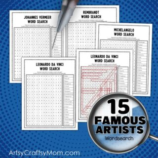 15 Amazing Artist Printables for Kids