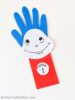 Cheerful Dr. Seuss Handprint Thing1 Thing2 Craft