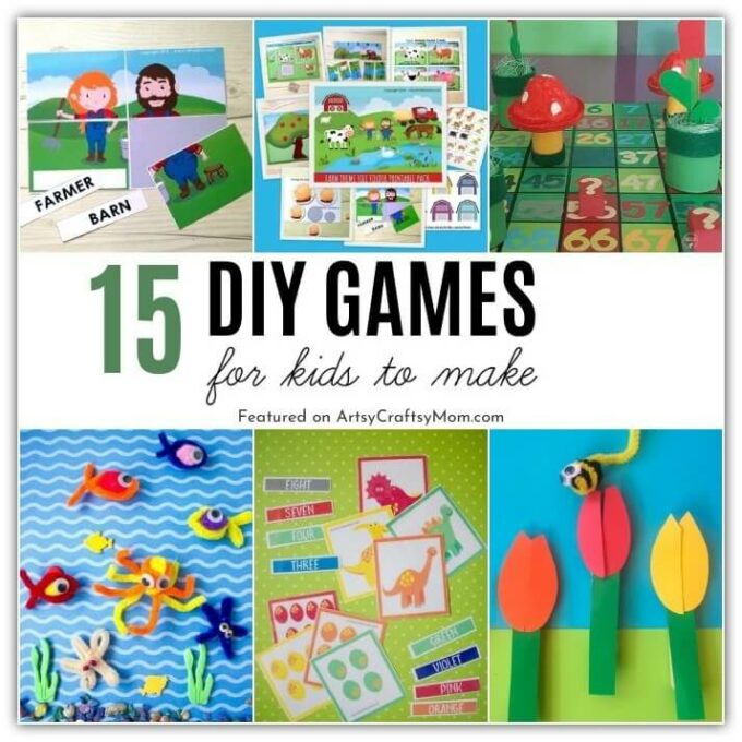 15 Fun DIY Games for Kids to Make and Play