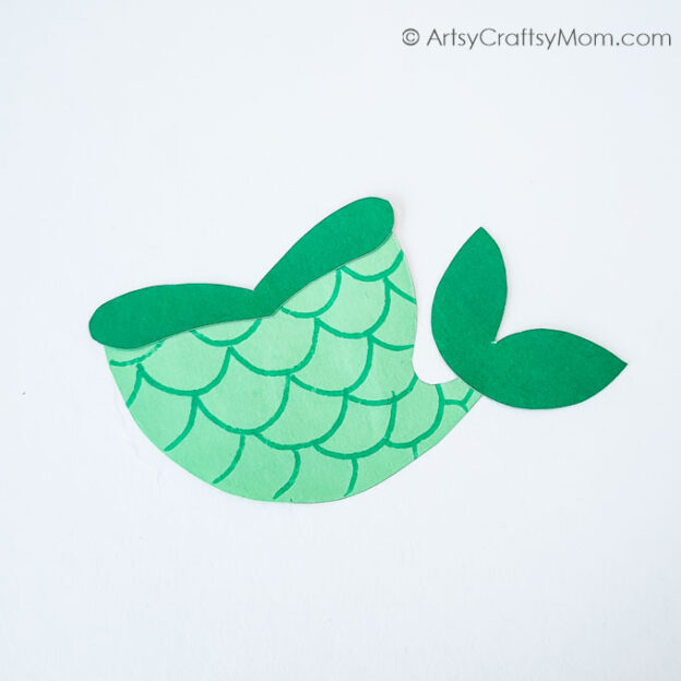 Adorable DIY Paper Bag Mermaid Puppet for Kids