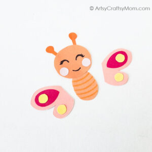 Super Cute DIY Papercraft Insect Puppets Craft for Kids