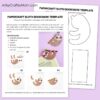 Super Cute Papercraft Sloth Bookmark for Kids