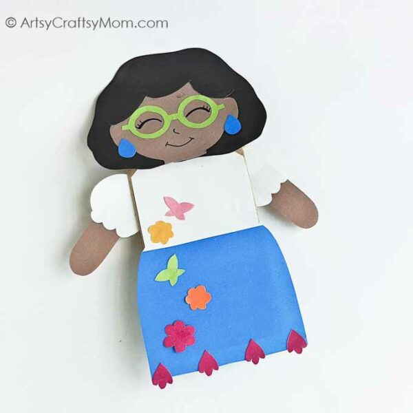 Adorable Paper Bag Mirabel Craft - Disney Encanto