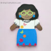 Adorable Paper Bag Mirabel Craft - Disney Encanto