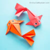 Easy Origami Koi Fish Craft for Kids