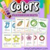 20 Fun and Colorful Printable Playdough Mats for Kids
