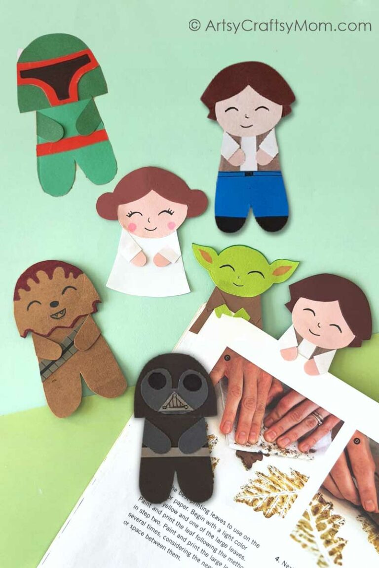 Fun and Easy Star Wars Bookmarks for Kids