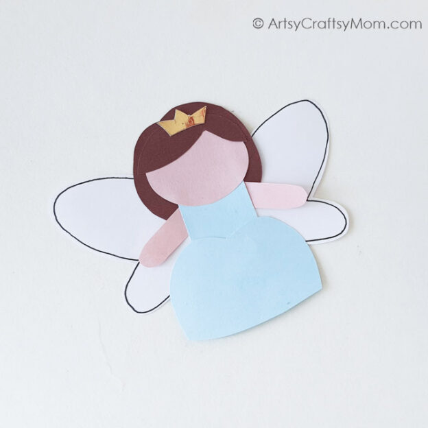 Cute and Easy Tooth Fairy Craft for Kids
