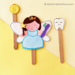 Cute and Easy Tooth Fairy Craft for Kids