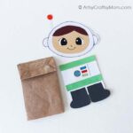 Fun and Easy Paper Bag Astronaut Puppet
