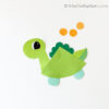 Adorable DIY Dinosaur Corner Bookmark for Kids