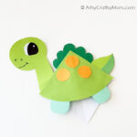Adorable DIY Dinosaur Corner Bookmark for Kids