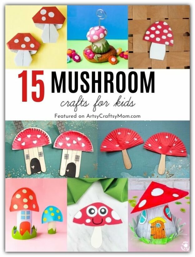 15 Magical Mushroom Crafts for Kids