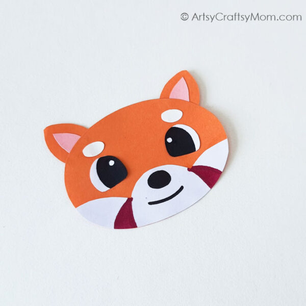 Cute and Fun Paper Bag Red Panda Puppet for Kids