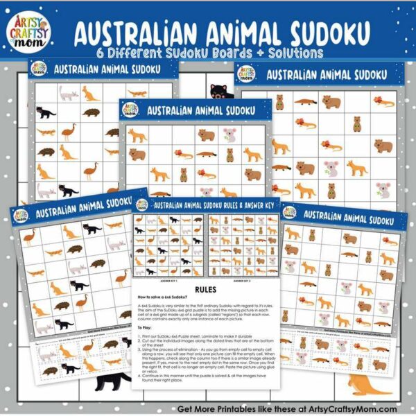 10 Sensational Sudoku Printables for Kids