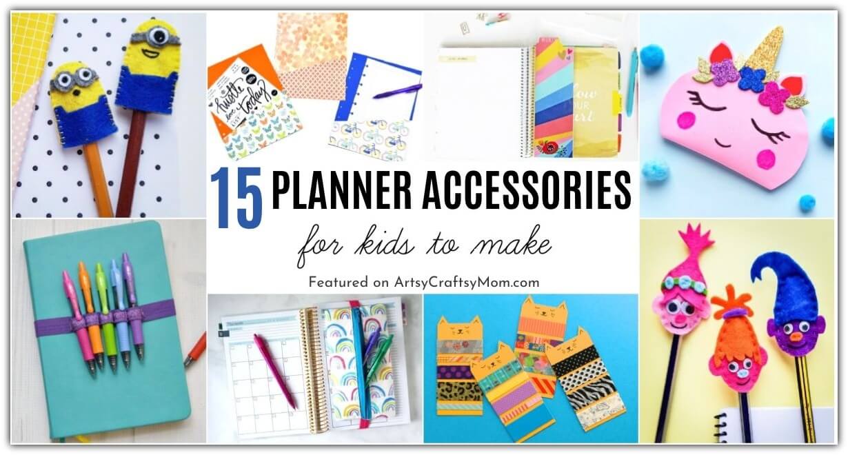 15 Cute and Easy DIY Planner Accessories