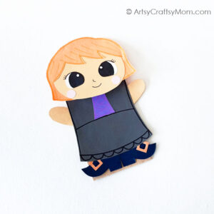 Fun and Easy Paper Bag Witch Puppet Craft