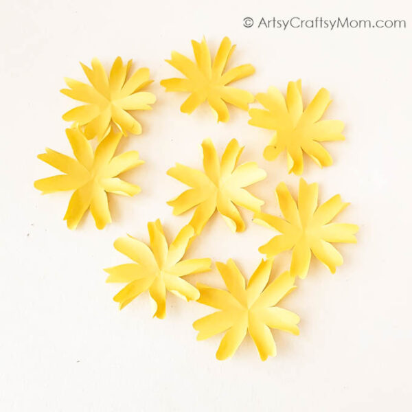 Gorgeous Paper Marigold Craft for Kids