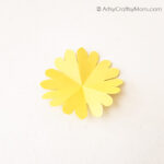 Gorgeous Paper Marigold Craft for Kids