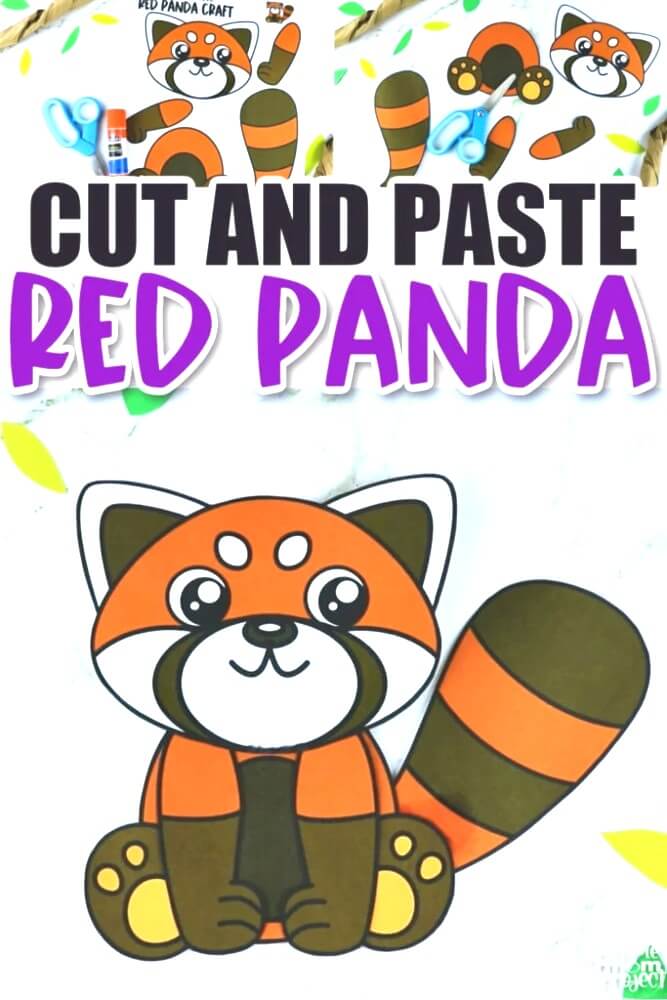 10 Cute and Easy Red Panda Crafts for Kids