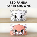 10 Cute and Easy Red Panda Crafts for Kids