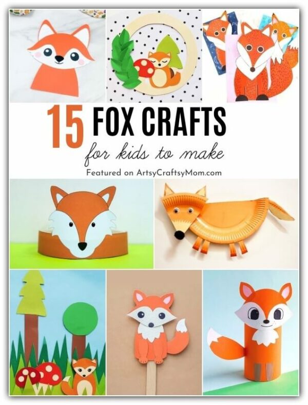 15 Fun and Easy Fox Crafts for Fall
