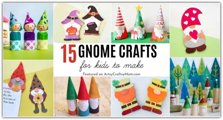 15 Cute and Fun Gnome Crafts for Kids