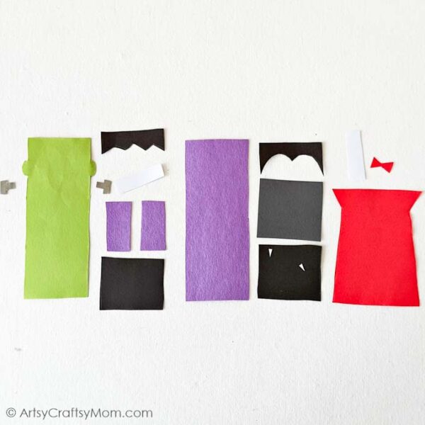 Fun and Easy Halloween Bookmarks Papercraft for Kids