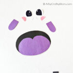 Adorable Paper Bag Dracula Puppet Craft