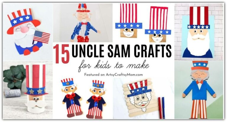 15 Fun and Easy Uncle Sam Crafts for Kids