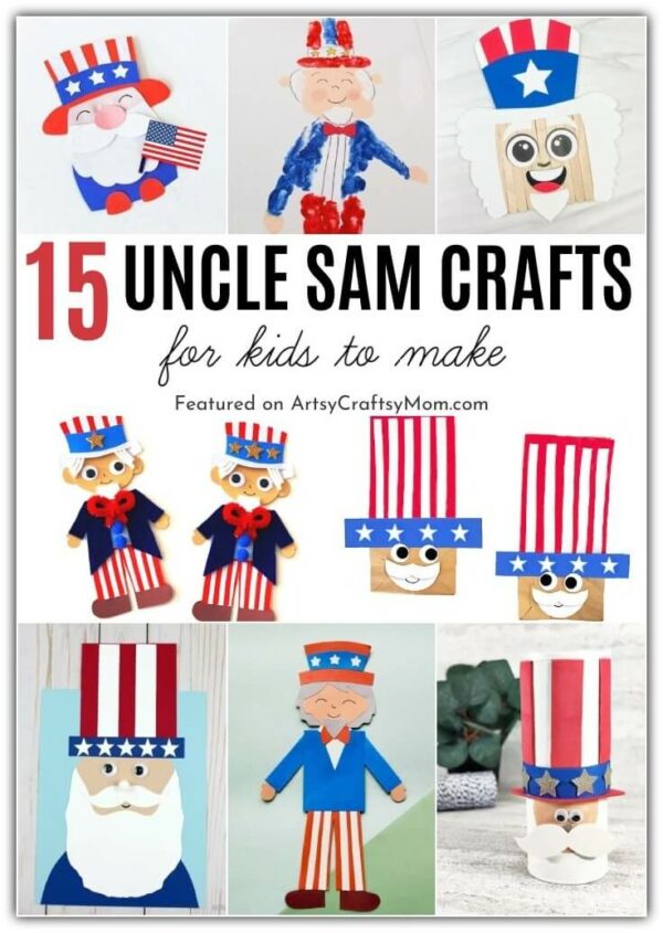 15 Fun and Easy Uncle Sam Crafts for Kids