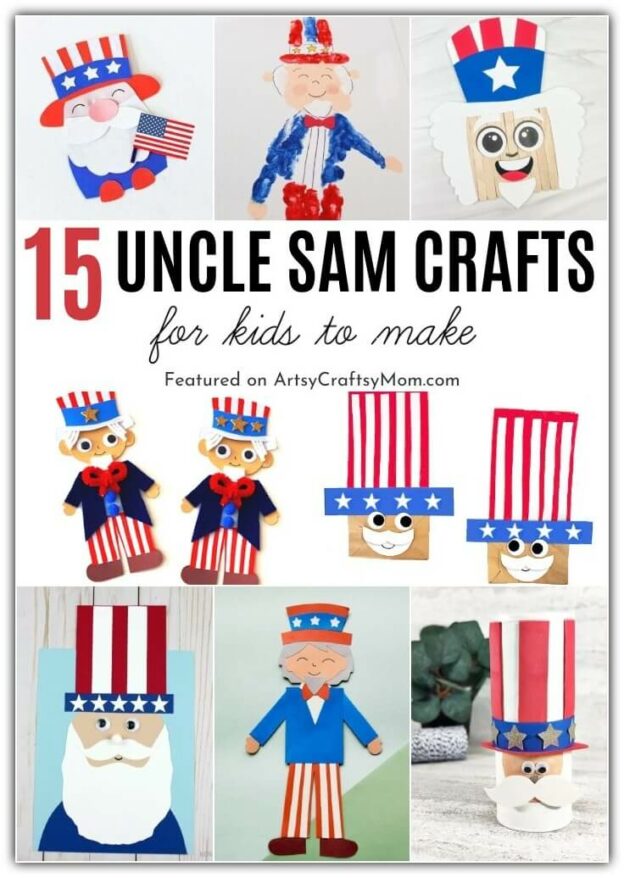 15 Fun and Easy Uncle Sam Crafts for Kids