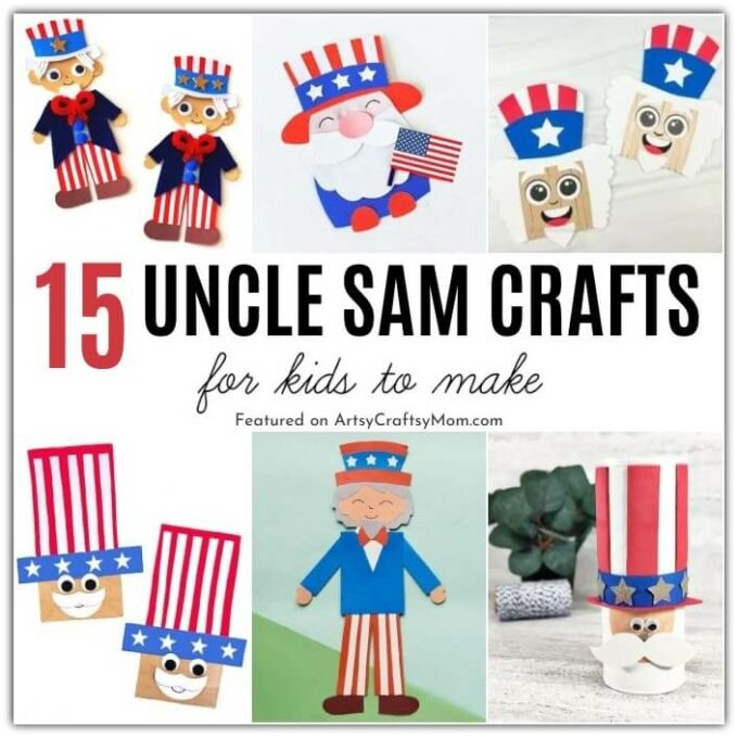 15 Fun and Easy Uncle Sam Crafts for Kids