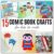 15 Cheerful Comic Book Crafts for Kids