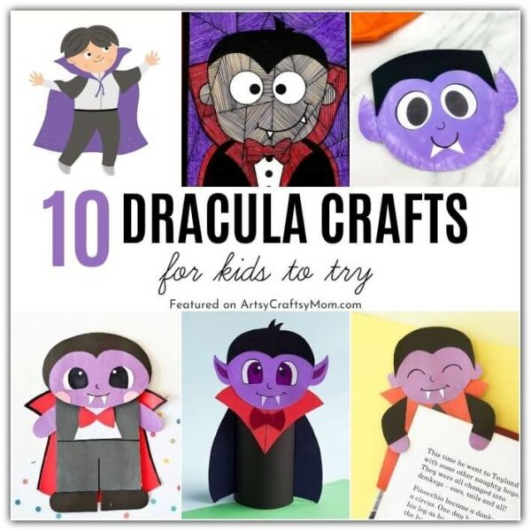 10 Delightful Dracula Crafts for Kids