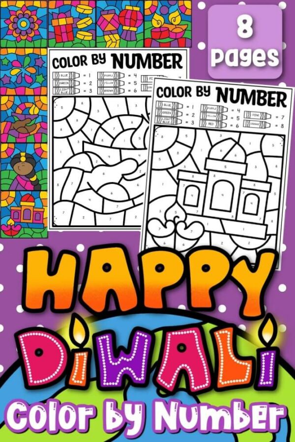 15 Dazzling Diwali Printables for Kids