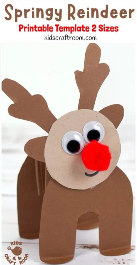 15 Remarkable Reindeer Crafts for Kids