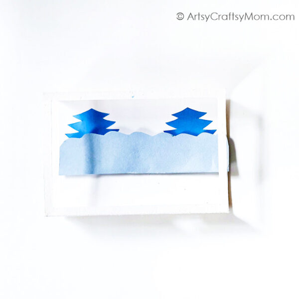 Cute and Colorful 3D Winter Snowman Craft