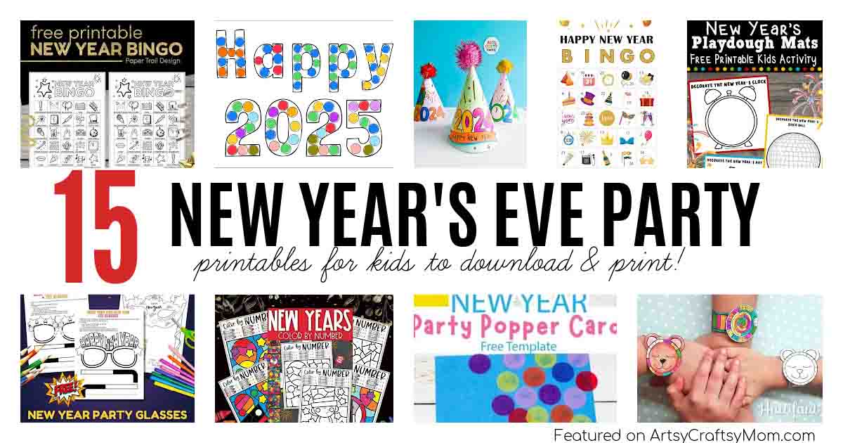 Free New Years Party Printables Catch My Party