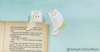 Easy and Fun Owl Bookmark Craft