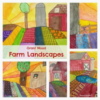 10 Gorgeous Grant Wood Art Projects for Kids
